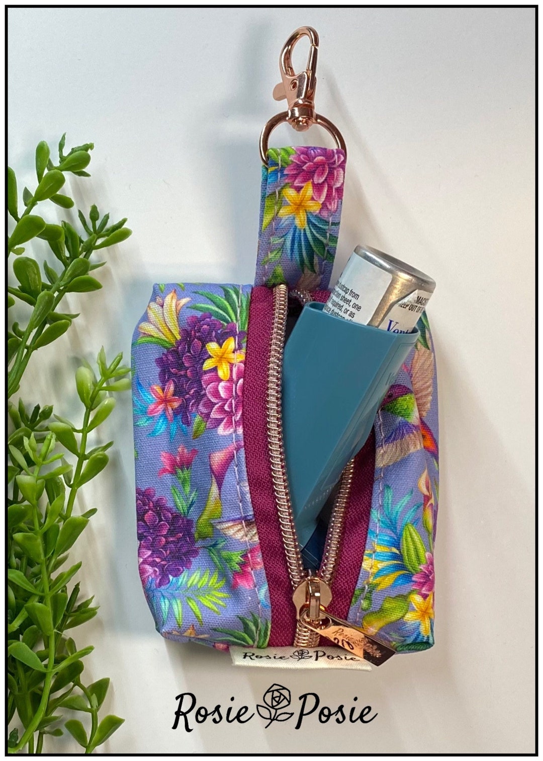 Asthma Inhaler Pouch, Clip on Puffer Bag, Asthma Puffer Pouch, Ventolin ...