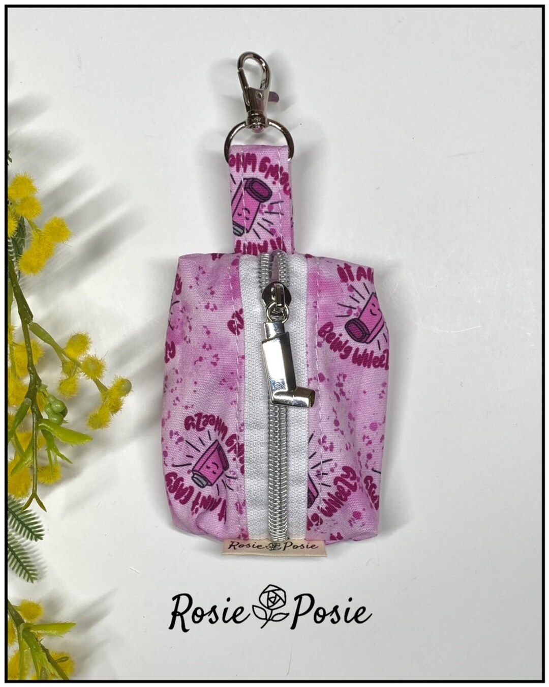 Asthma Inhaler Pouch, Clip on Puffer Bag, Asthma Puffer Pouch, Ventolin ...