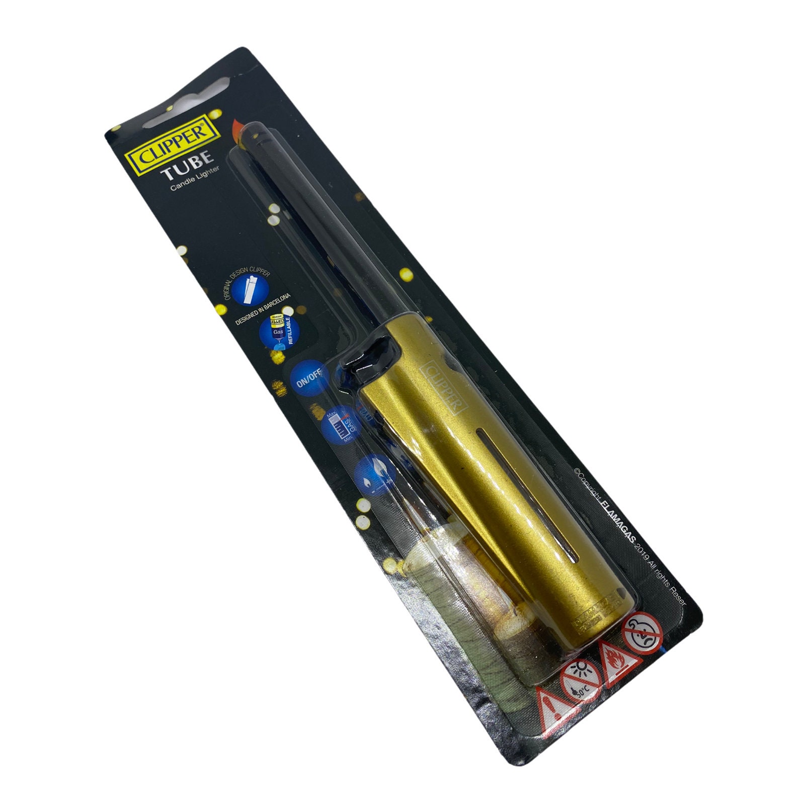 Clipper Tube Refillable Long Reach Nose Gas Lighter - Perfect for ...