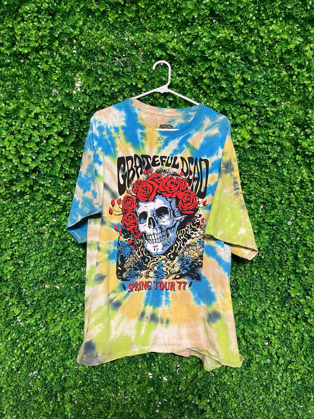 Vintage Grateful Dead Spring Tour 1977 T-shirt Adult Mens 3XL fits Like ...