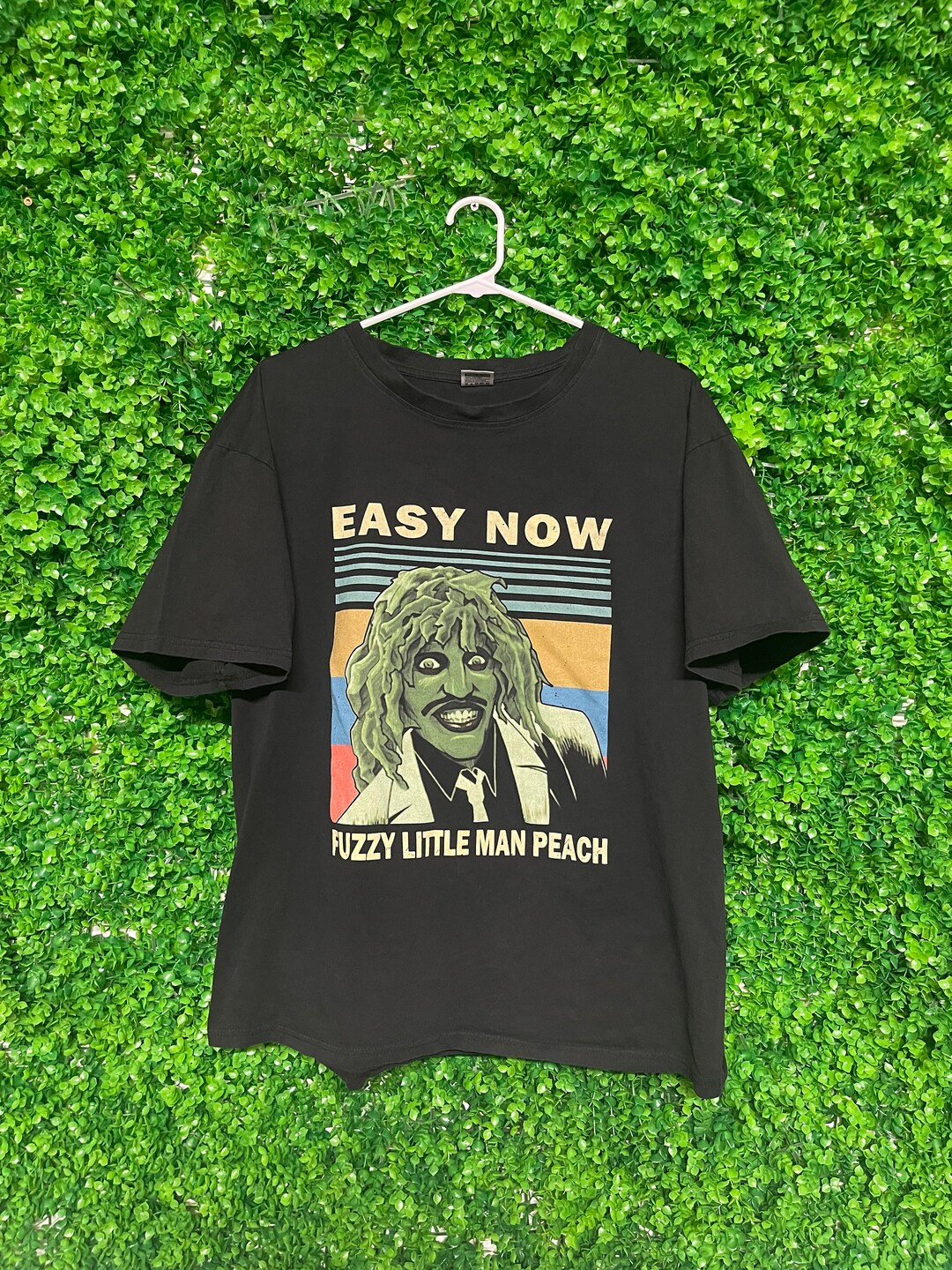 Vintage Easy Now Fuzzy Little Man Peach T-shirt - Adult Mens Large - R108 - Etsy