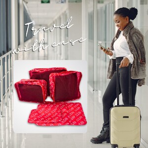 Delta Sigma Theta DST Packing Cubes 6 Pieces Travel DST Set - Etsy