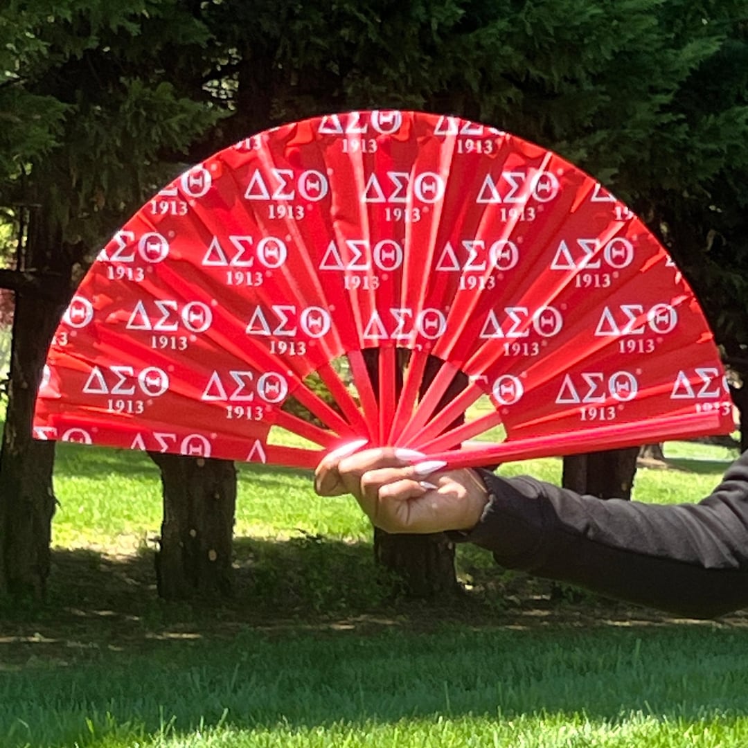 Delta Sigma Theta Fan - Etsy