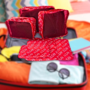 Delta Sigma Theta DST Packing Cubes 6 Pieces Travel DST Set - Etsy