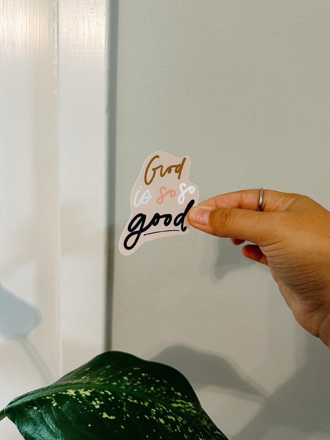God is so so Good Sticker Die Cut Sticker - Etsy