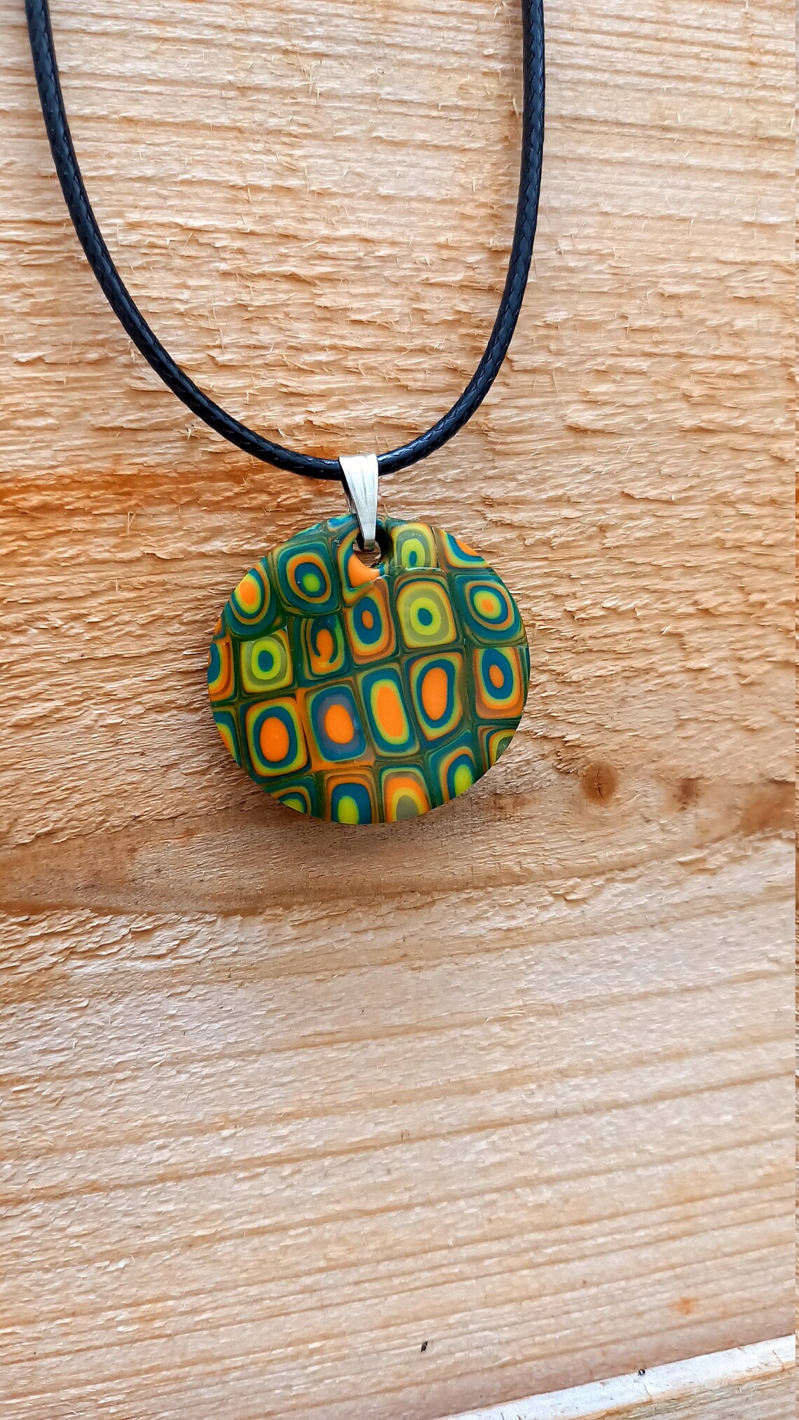 Polymer Clay Necklace - Etsy