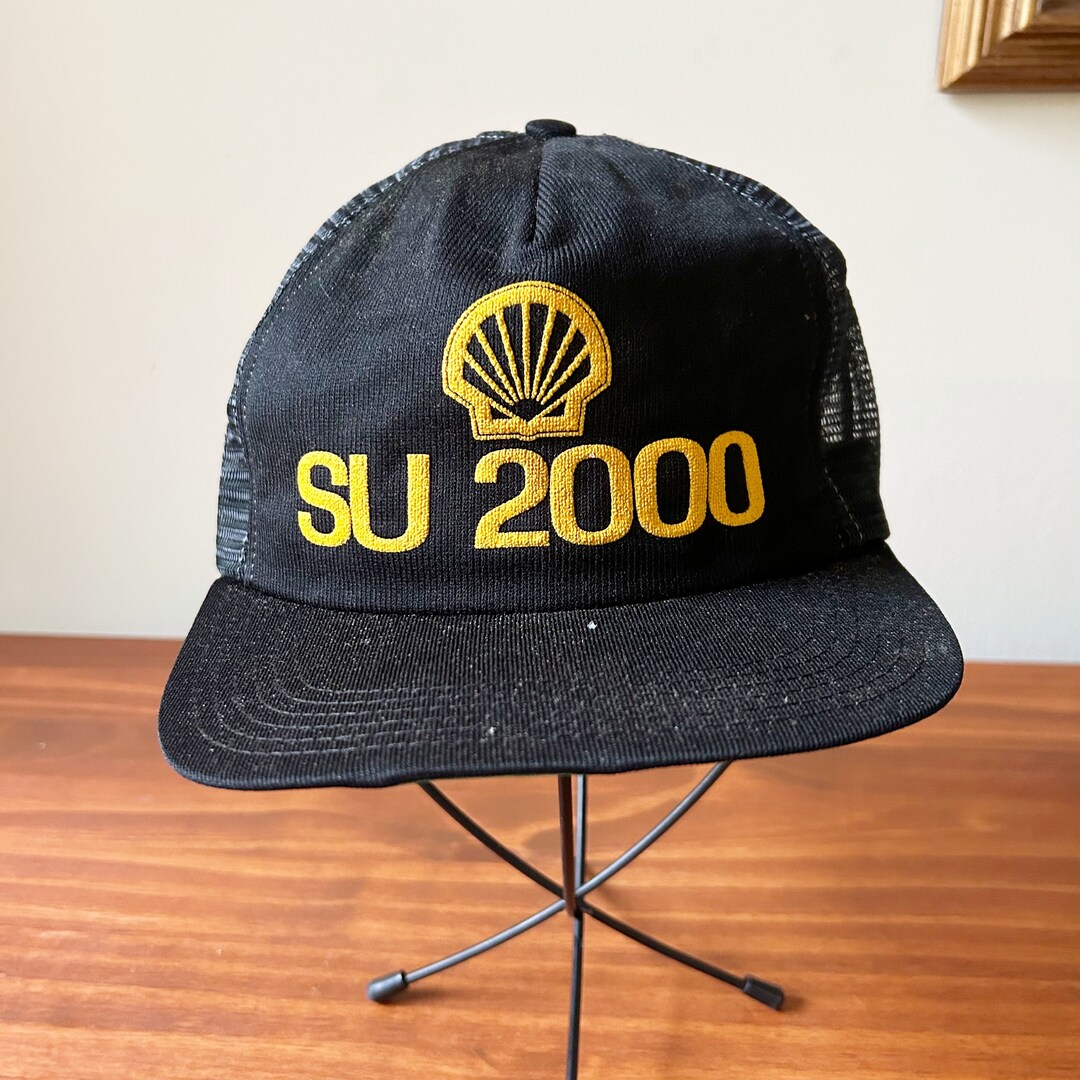 Vintage Shell Oil SU 2000 Snapback Trucker Hat - Etsy