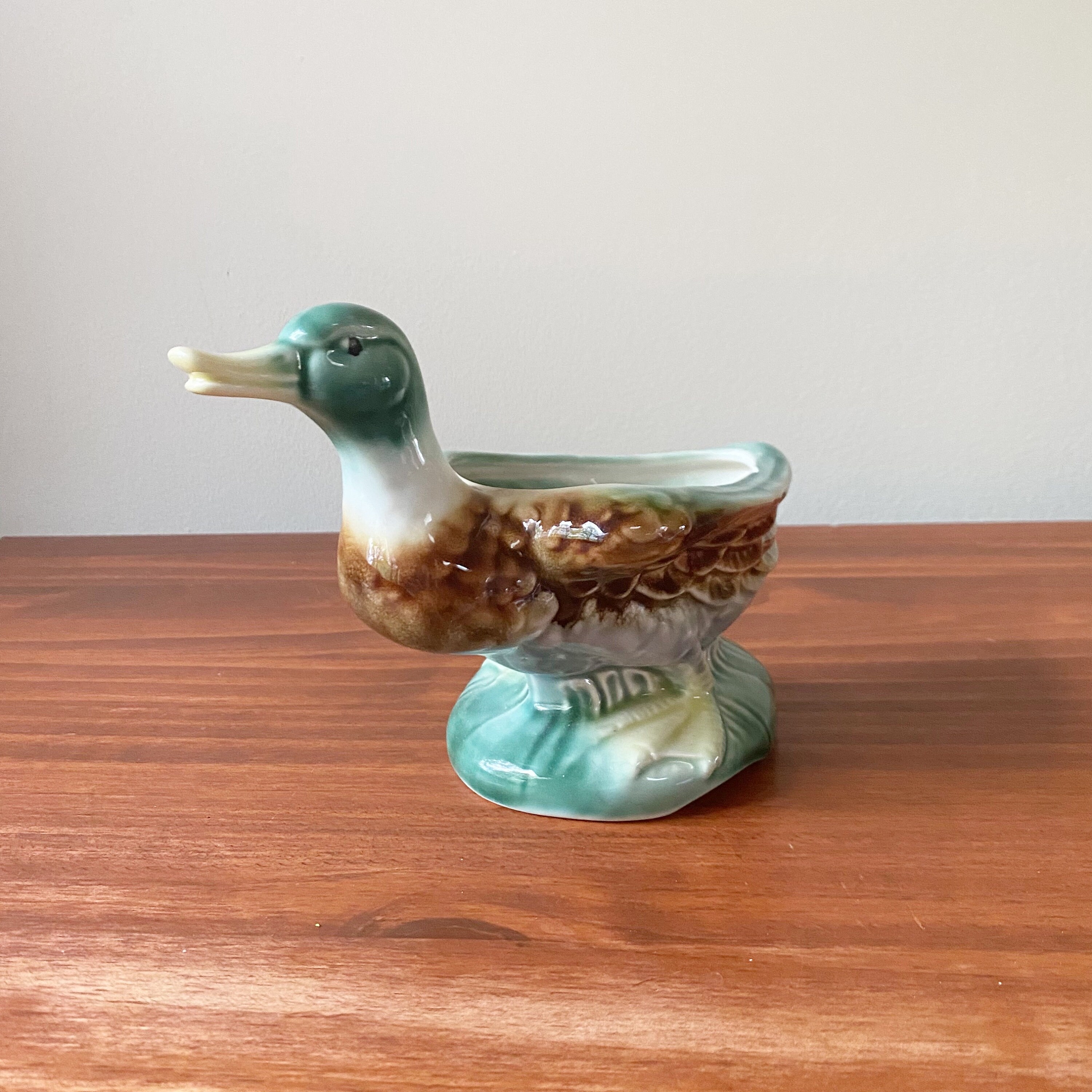 Mallard Duck Wooden Planters