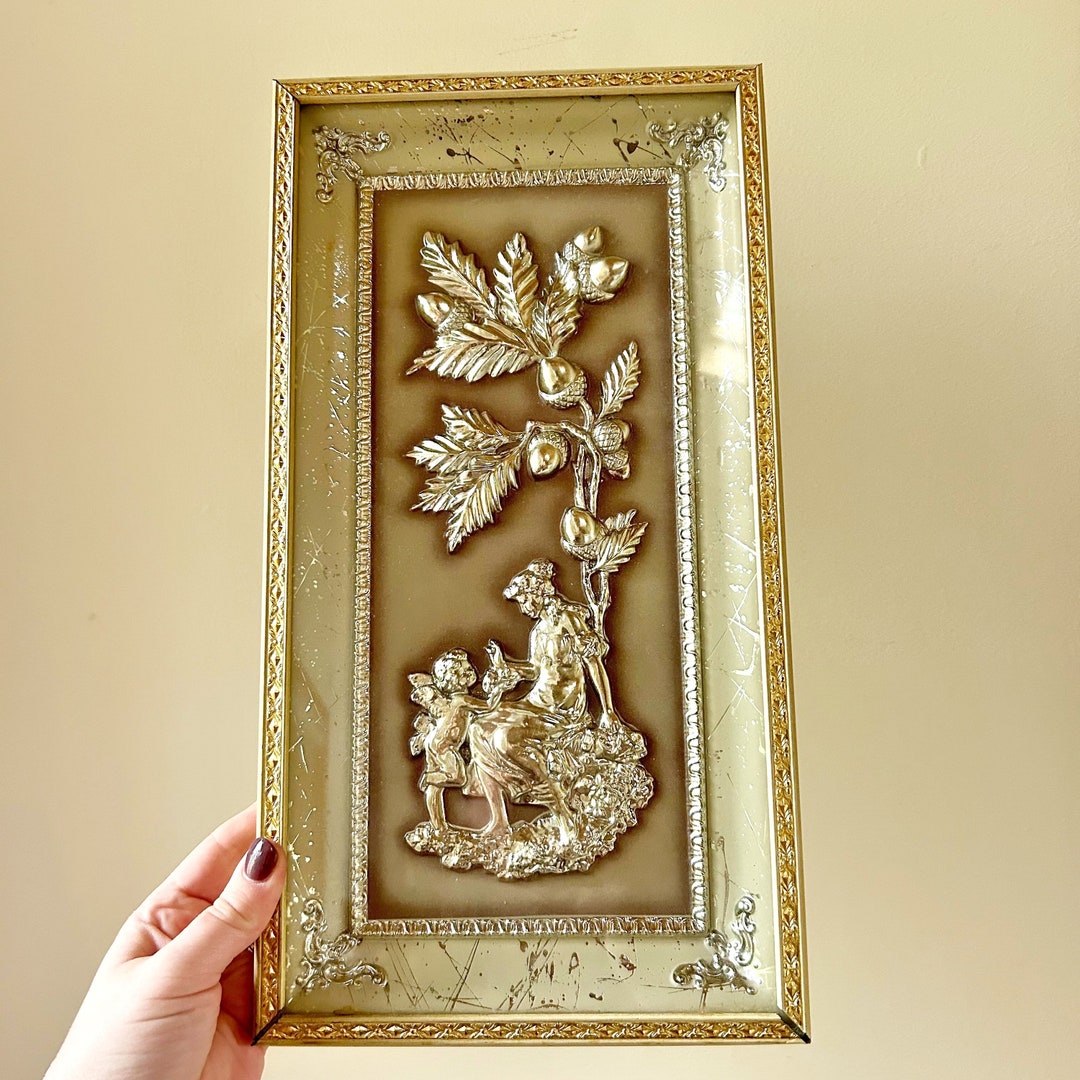 Vintage Mid Century Metalcraft Four Seasons Wall Decor - Etsy