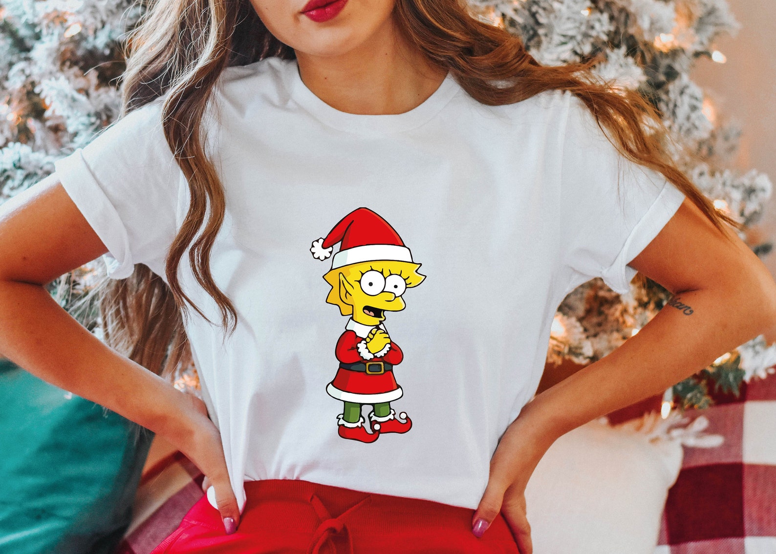 Christmas the Simpsons Characters Shirt Matching Group - Etsy