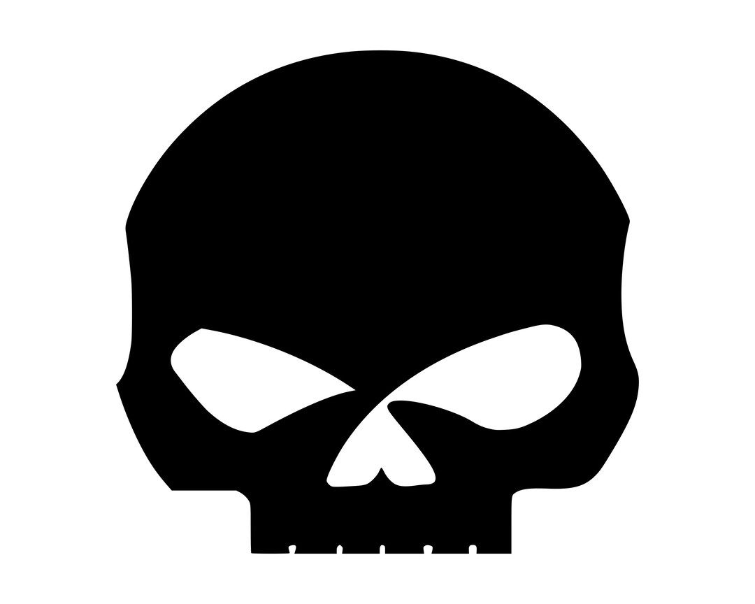 Black Skull Metal Art Sign - Etsy