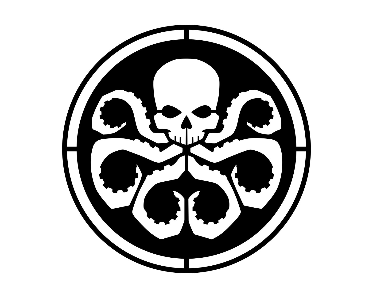 Captain America Hydra Octopus Metal Art Sign - Etsy