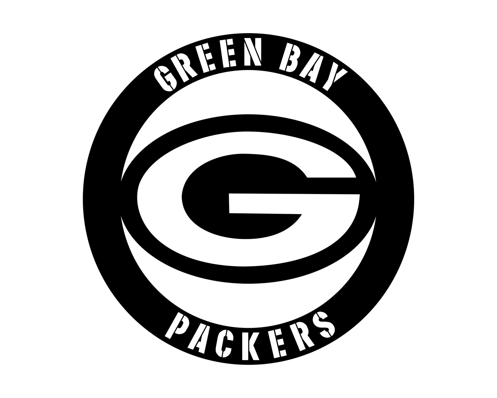 Green Bay Packers Circle Metal Art Sign | Etsy