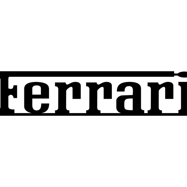 Ferrari Sign - Etsy