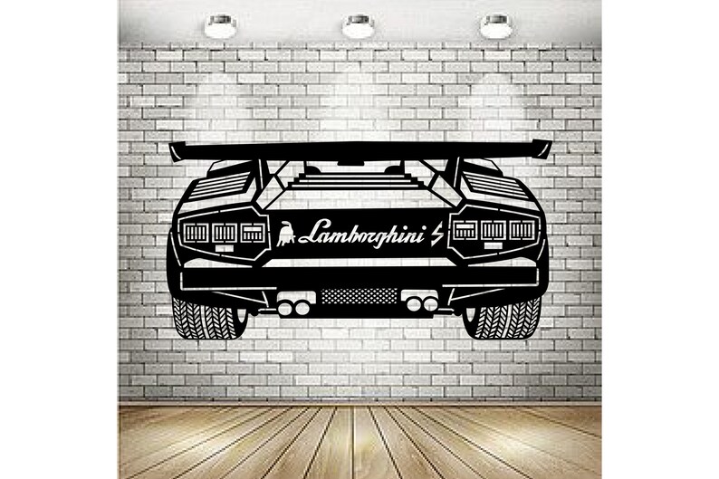 Super Car Rear End. Plasma Cut Ready File SVG DXF Metalmonkeez Digital ...