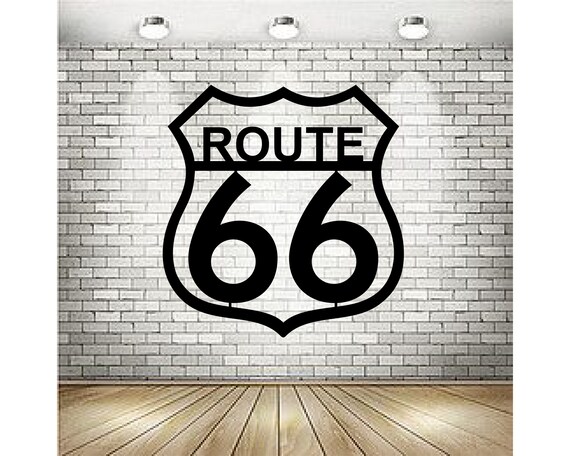 Route 66. Plasma Cut Ready File SVG DXF Metalmonkeez Digital - Etsy