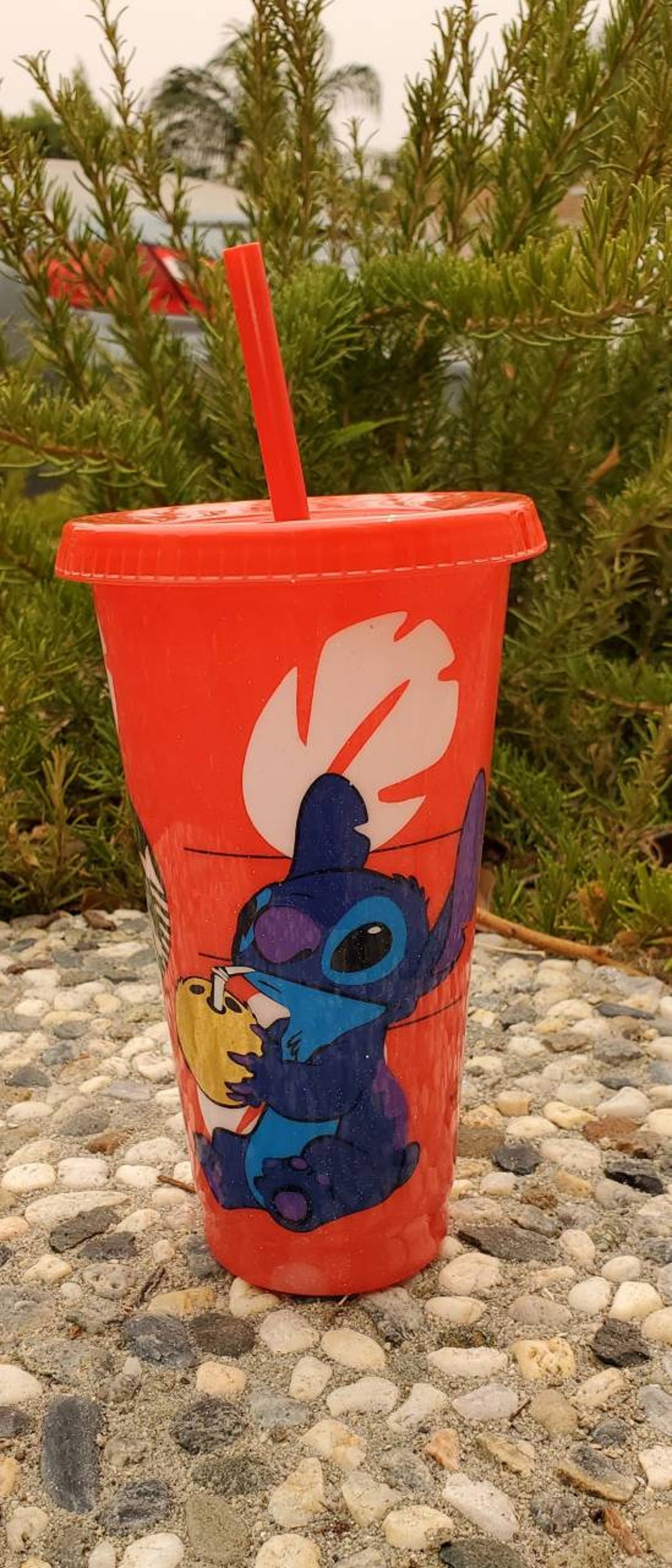 Stitch Color Changing Starbucks Cup - Etsy