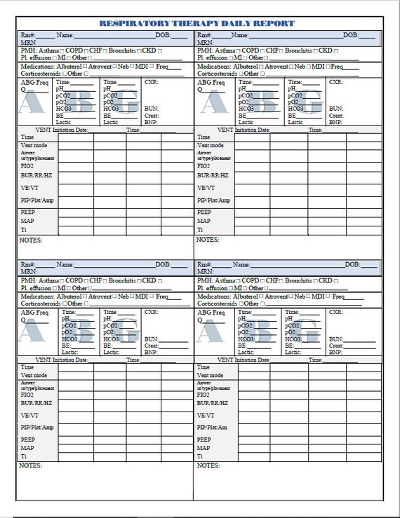 Respiratory Assessment Template PPE Hazard Assessment Checklist
