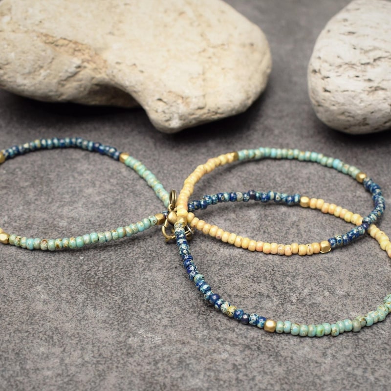 Seed Bead Necklace - Etsy