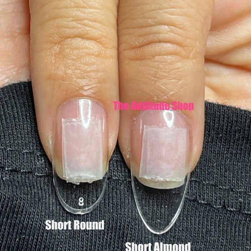 500 Pieces Extra Short Length Square Soft Gel Full Coverage - Etsy