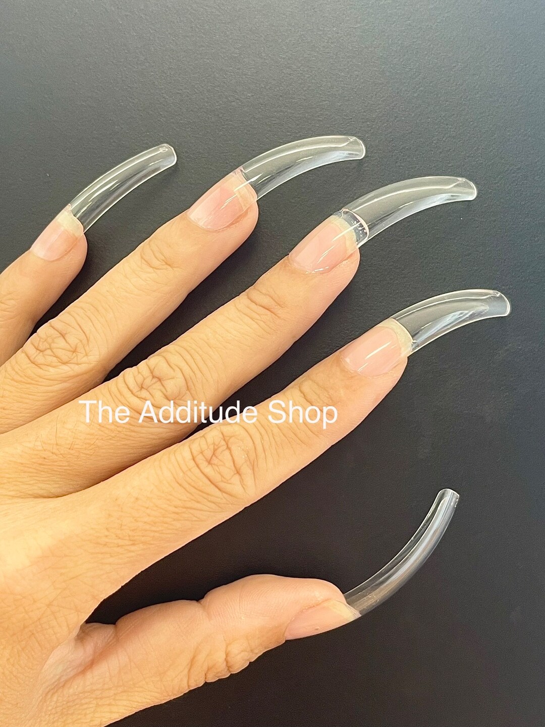 Curved Full Cover Soft Gel Nail Tips 500 Tips - Etsy