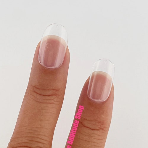 500 Pieces Medium Length Coffin Full Coverage Nail Tips - Etsy