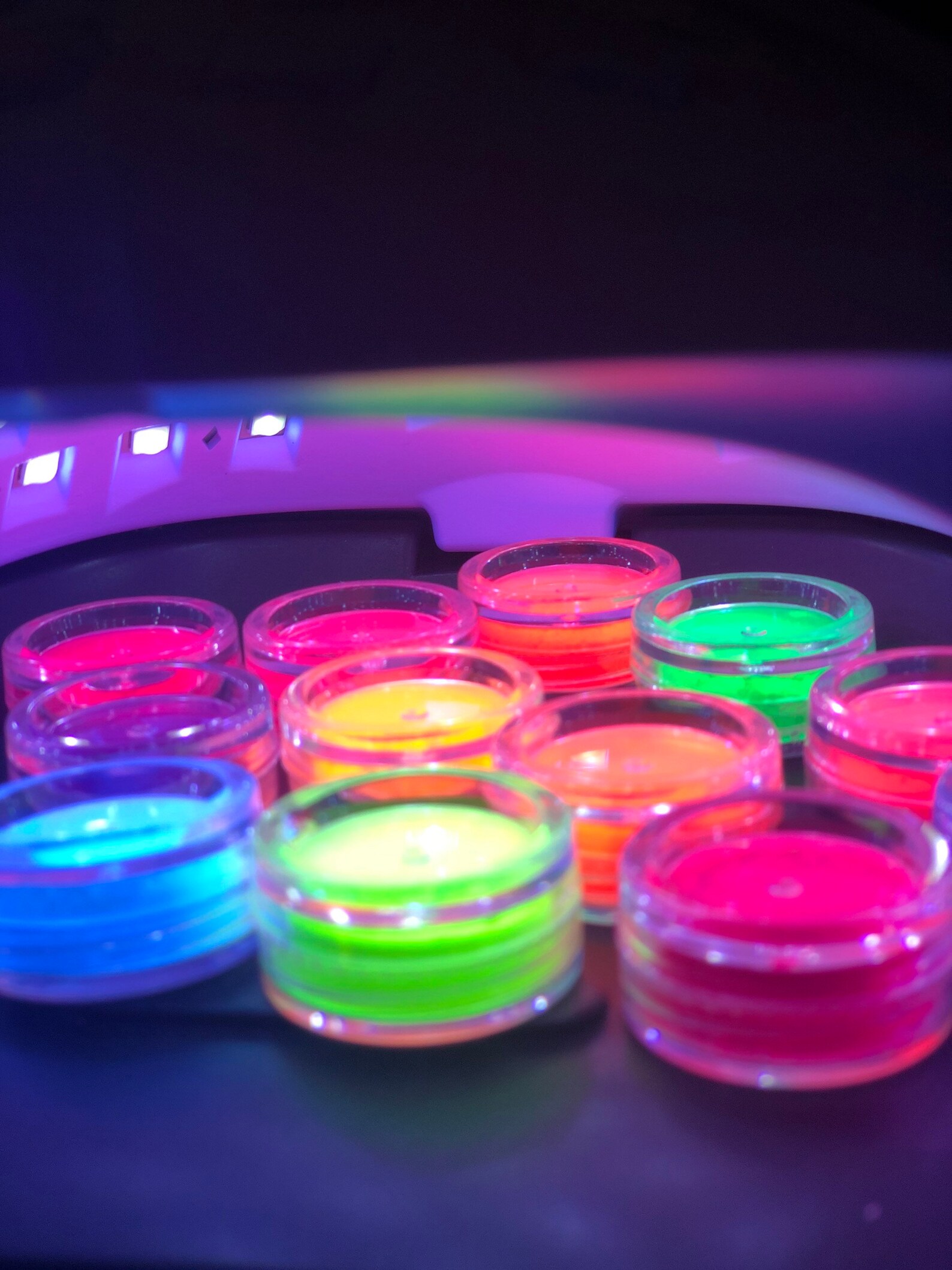 12 Neon Pigments Powders - Etsy