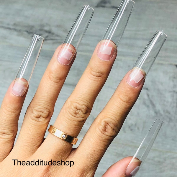 Full Cover Nails - Etsy