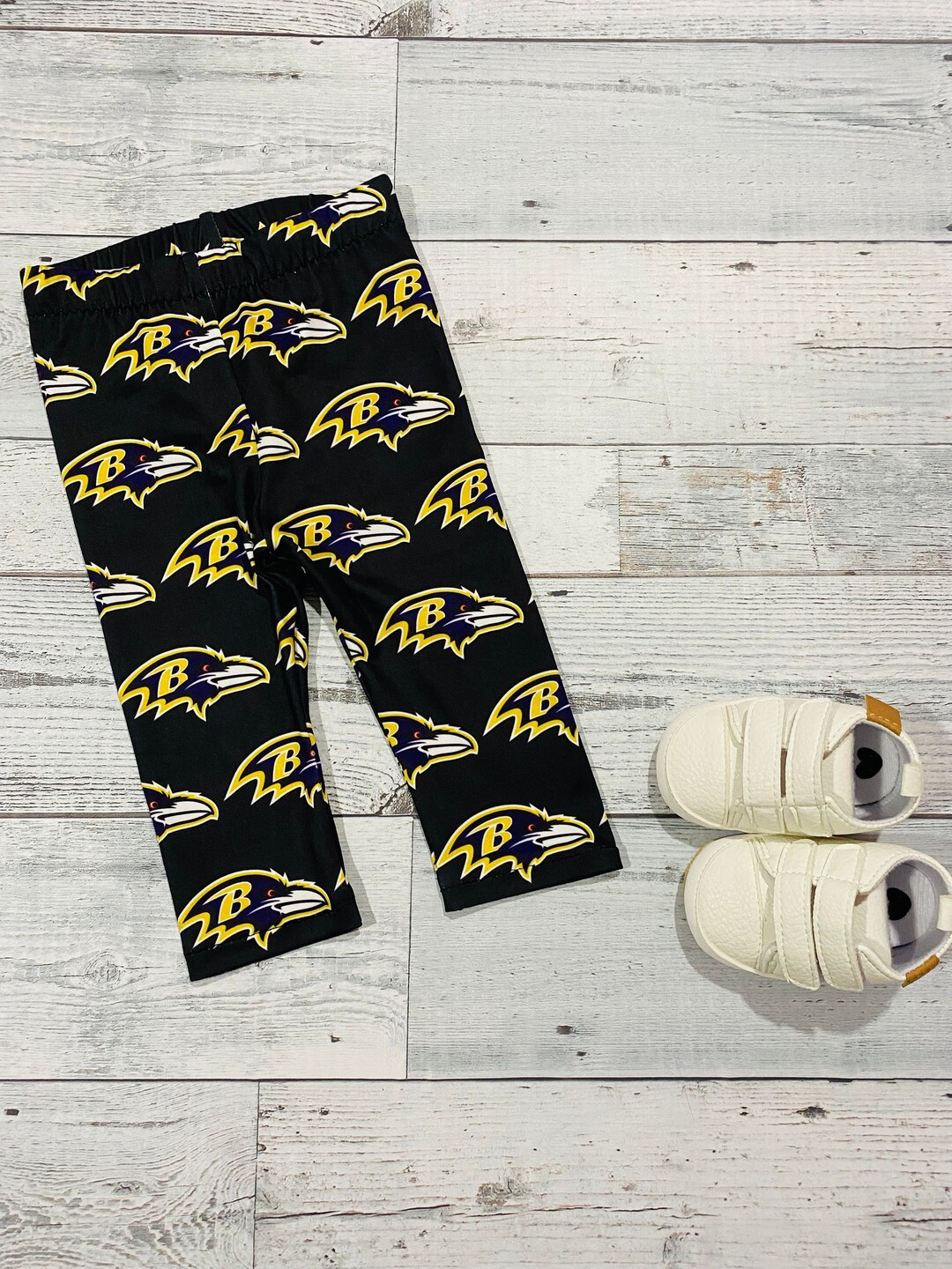 Baltimore Ravens Black Stretch Baby, Infant, Toddler Pants, Leggings ...