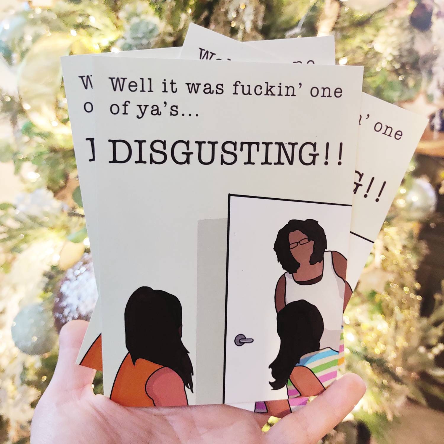 Disgusting Postcard Scottish Meme Postcard Small Print A6 | Etsy