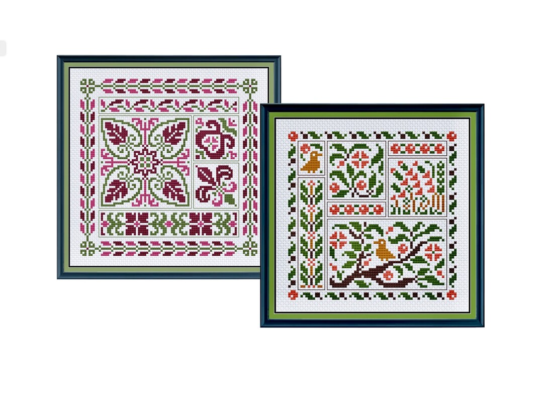 French Lace Mini Samplers - Etsy