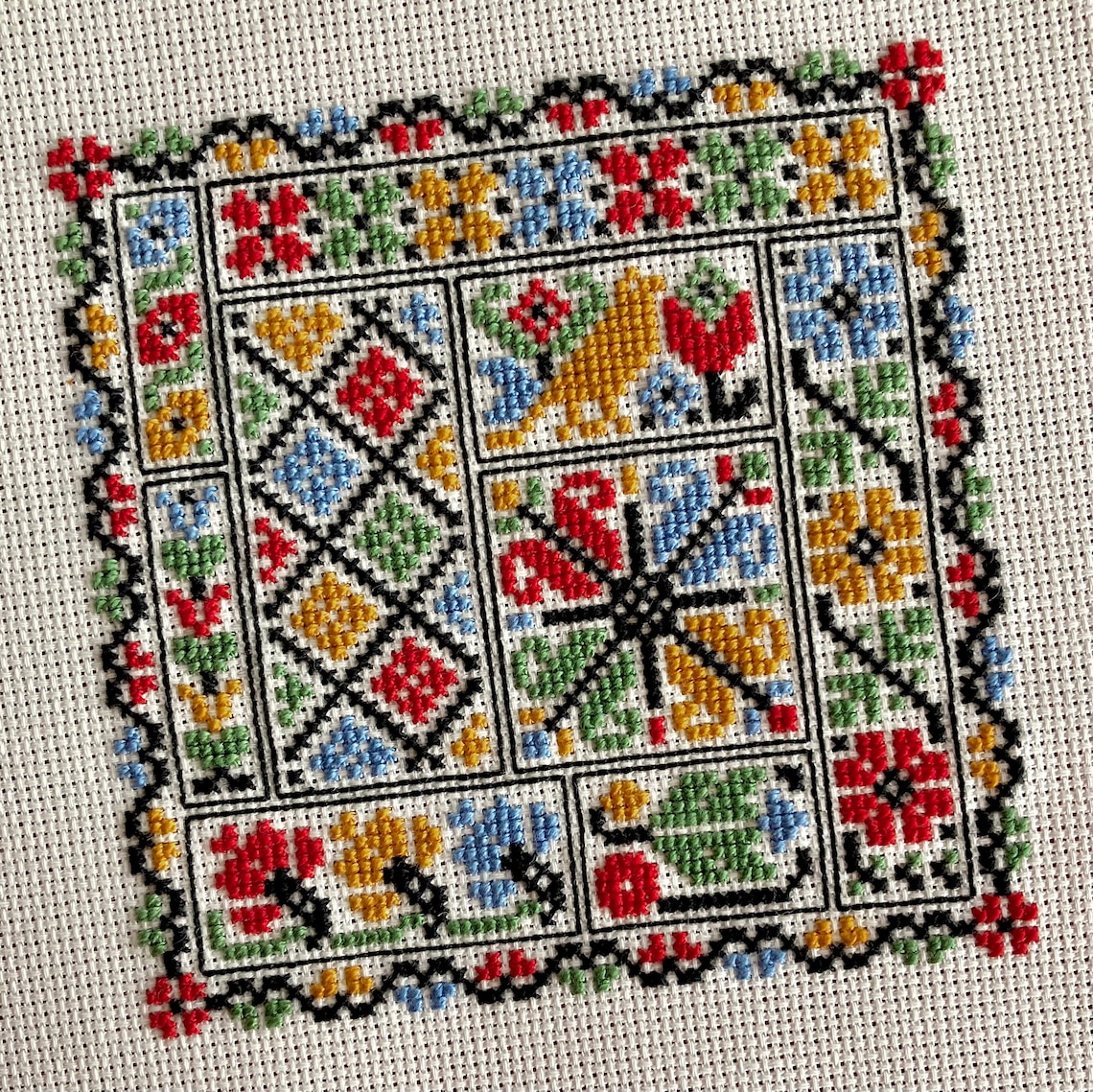 Central European Mini Samplers - Cross Stitch Pattern - Etsy