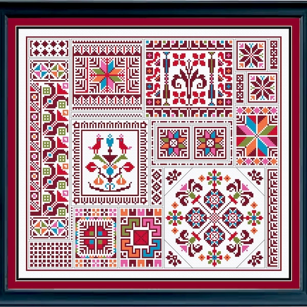 Palestinian Cross Stitch Patterns - Etsy
