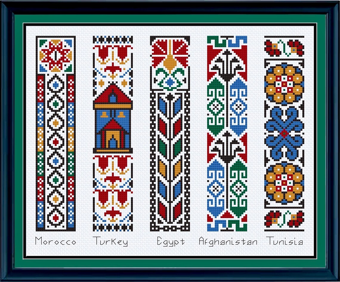 Heritage Bookmarks 1: Middle East & North Africa | Etsy