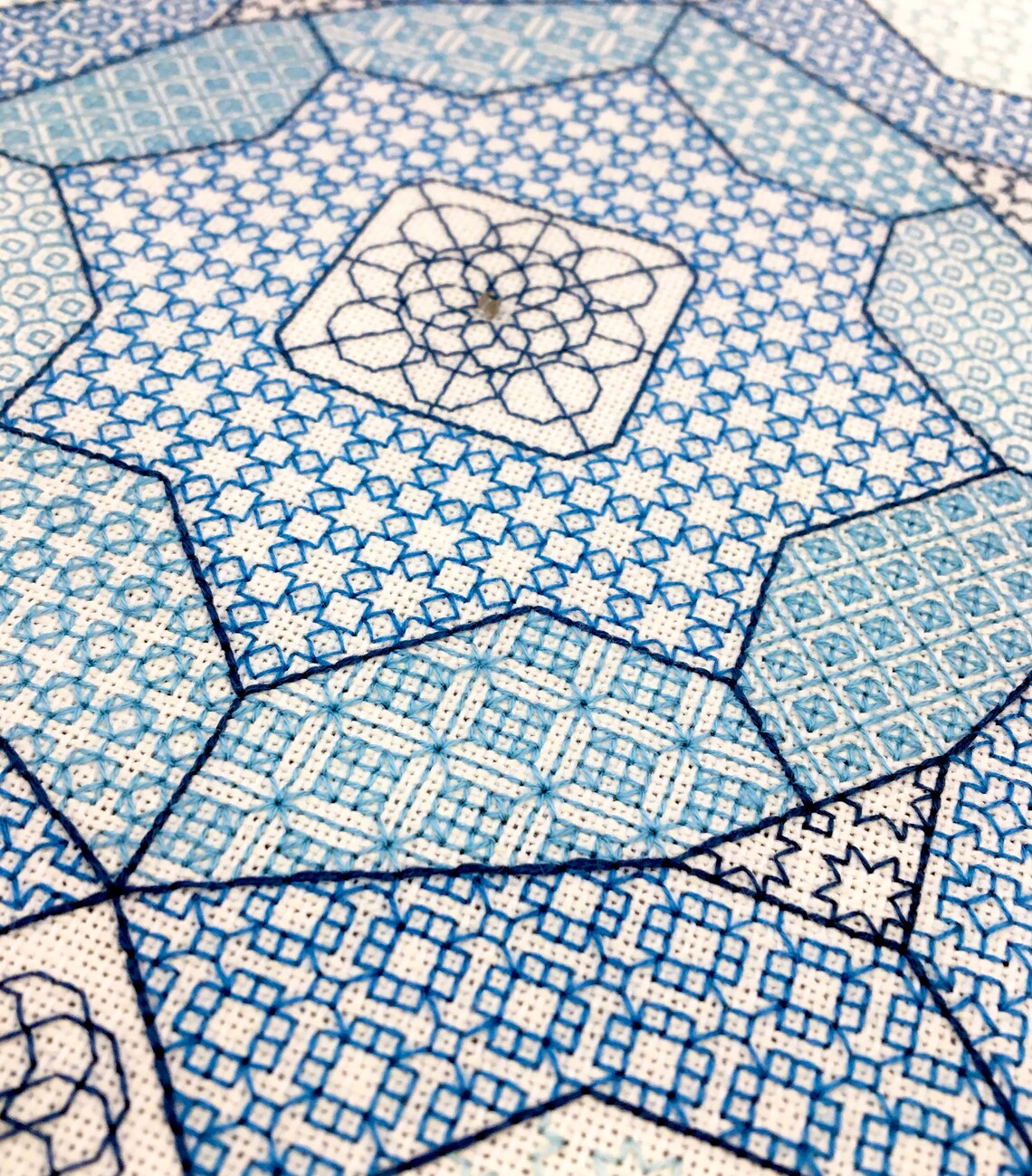 Large Blackwork Star | Etsy