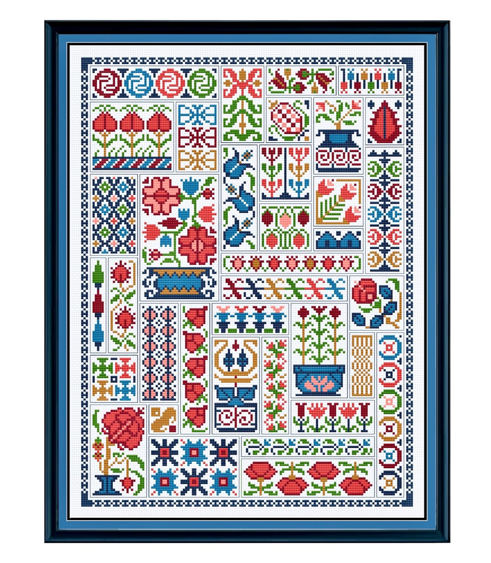 Turkish Sampler - Cross Stitch Pattern - Etsy