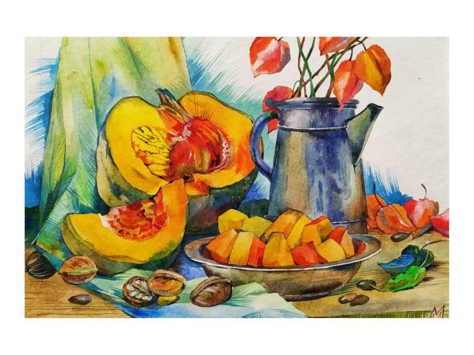 Still life paintings original Colorful still life Original | Etsy