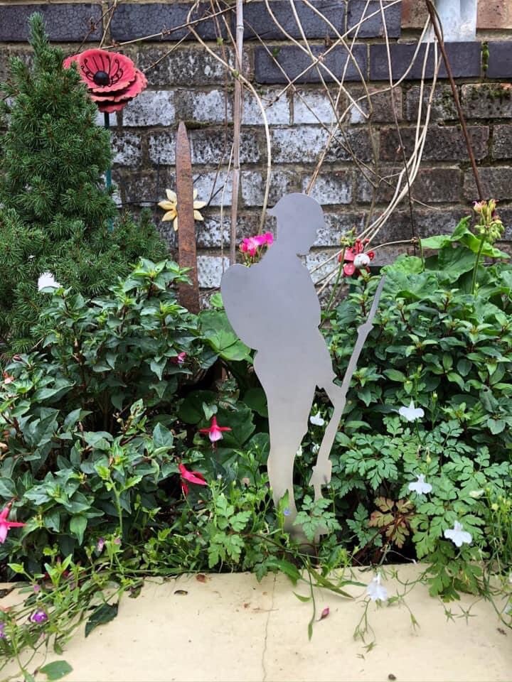 Lest We Forget , Metal Soldier Silhouette Tommy, Metal Art, Garden Art ...