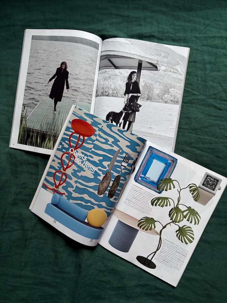 Modern Magazine Pages / 50 Pc Bundle / Fashion Magazine/ Collage / Junk ...