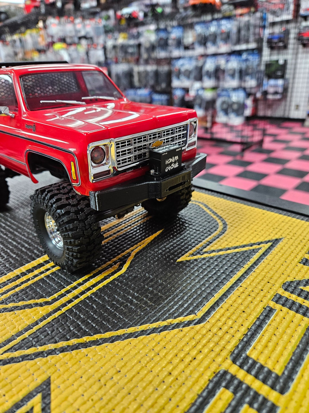 Shaka Hobbies 1/18 Scale Winch Bumper Fit TRX4M K-10 - Etsy
