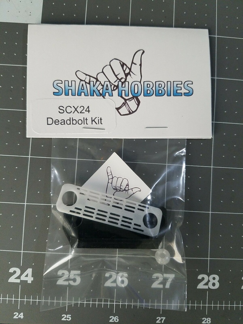 Axial Micro SCX24 Deadbolt LED Headlight Grille and Bumper - Etsy