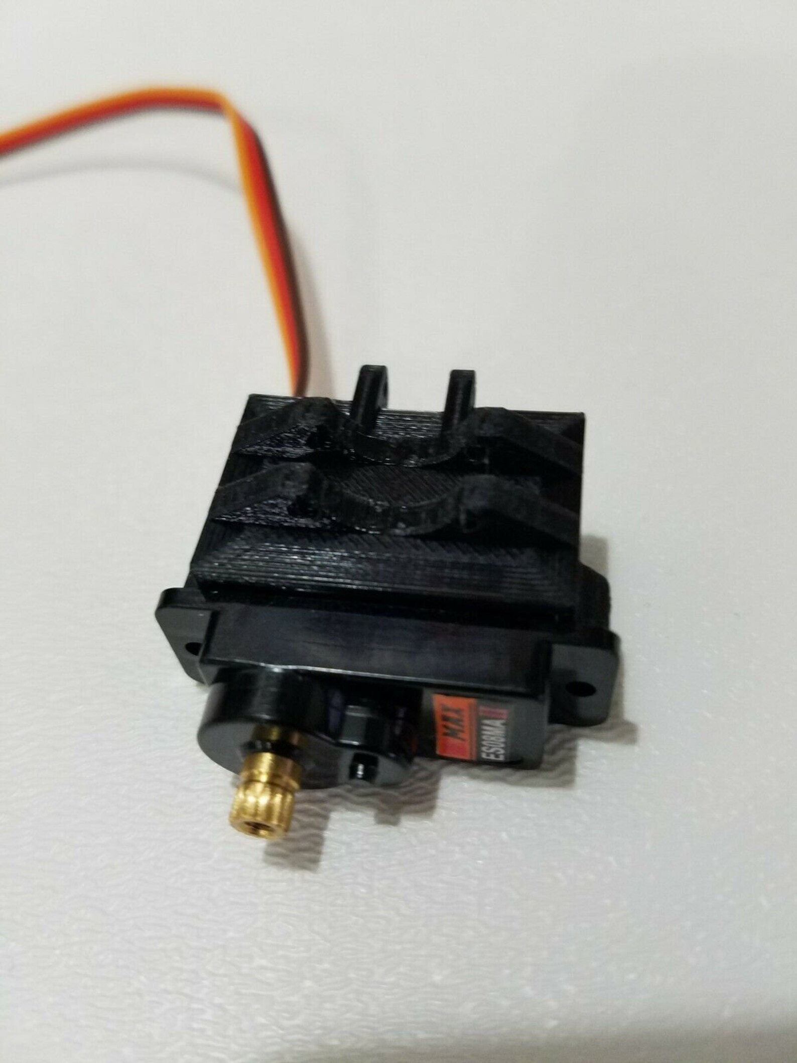 Axial SCX24 Servo Mount to Run an EMAX ES08 Servo - Etsy