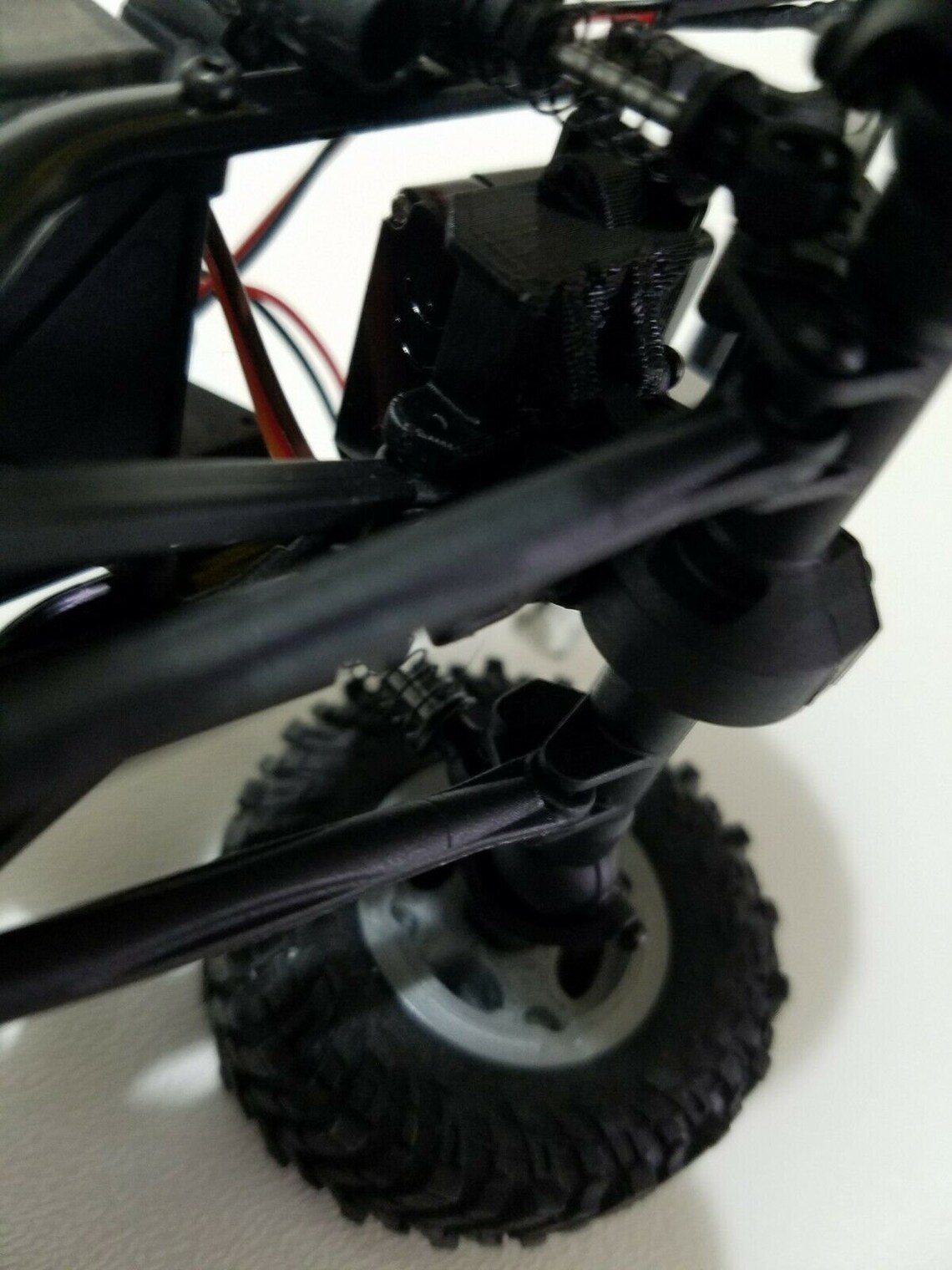 Axial SCX24 Servo Mount to Run an EMAX ES08 Servo - Etsy