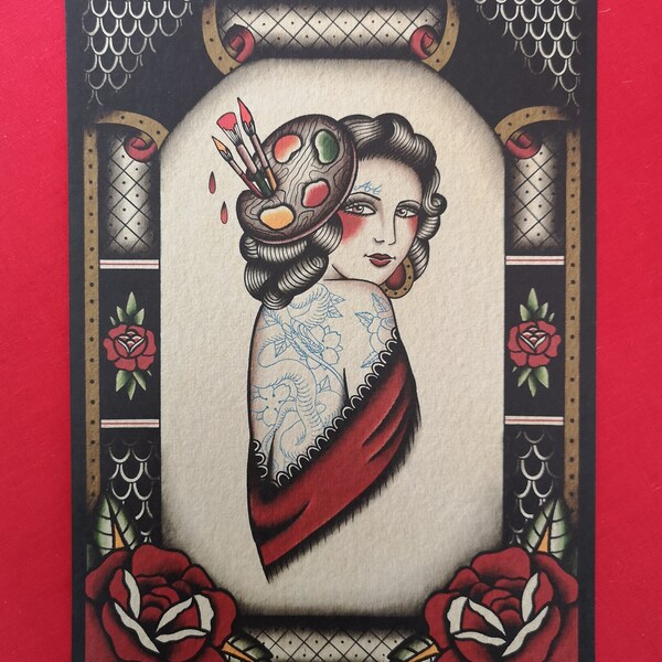 Tattoo Print - Etsy