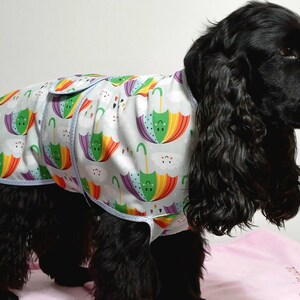 Waterproof Coat (made to Measure) for Cocker Spaniels, Redgranate - Etsy