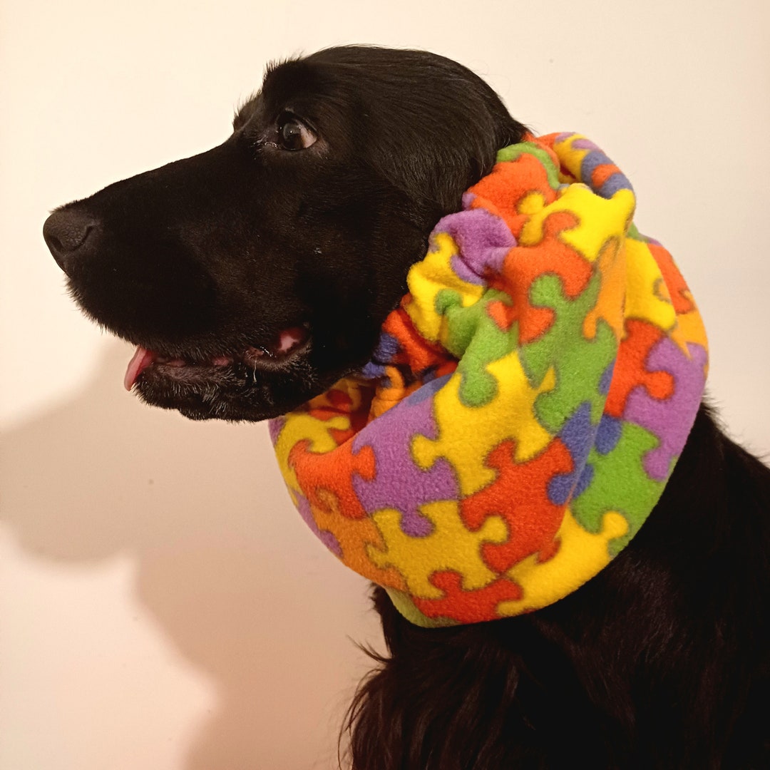 Cocker Spaniel Snood, Adjustable Winter Fleece Dog Snood - Etsy