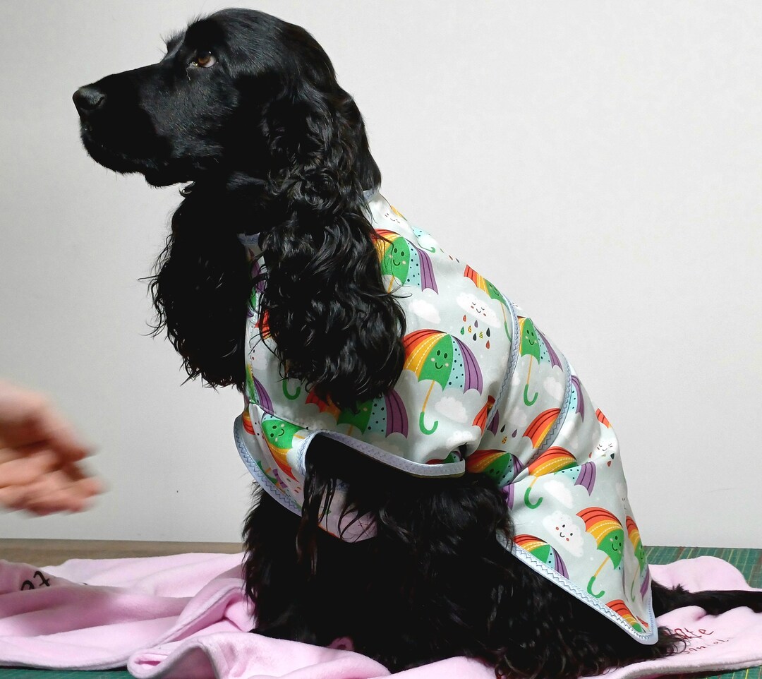 Waterproof Coat (made to Measure) for Cocker Spaniels, Redgranate - Etsy