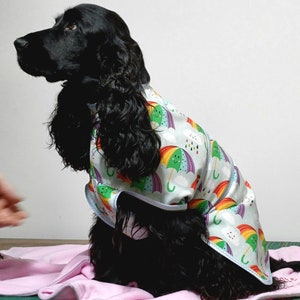 Waterproof Coat (made to Measure) for Cocker Spaniels, Redgranate - Etsy
