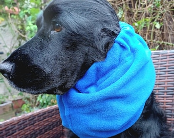 Redgranate,snood for Cocker Spaniel ,dog Snood, Dog Protector, Ears ...