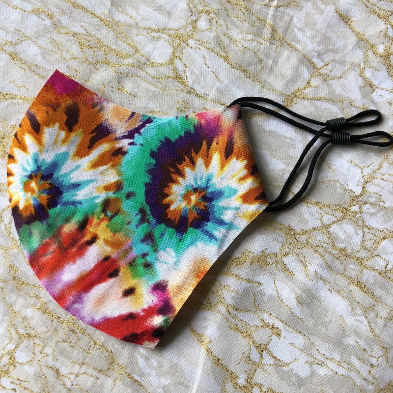 Tie Dye Face Mask - Etsy